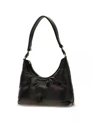 MAISON MARGIELA Glam Slam Leather Shoulder Bag - Black