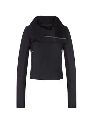 Rick Owens Zip Fastening Long Sleeves Jacket - Black