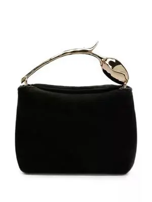 Erdem Mini Bloom Flower-handle Tote Bag - Black