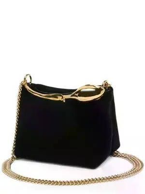 Erdem Mini Bloom Flower-handle Tote Bag - Black