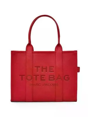 Marc Jacobs Leather Tote Bag - Red