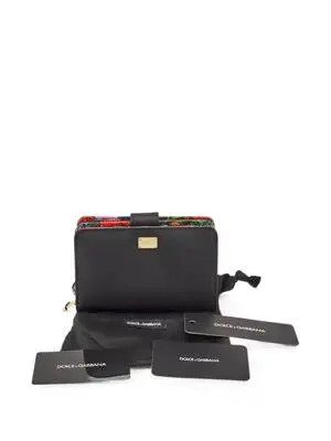 Dolce & Gabbana French Zip-around Leather Wallet