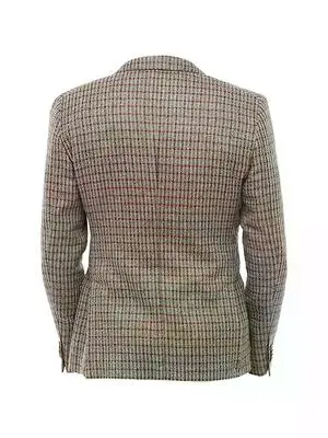 Corneliani Check-pattern Single-breasted Blazer