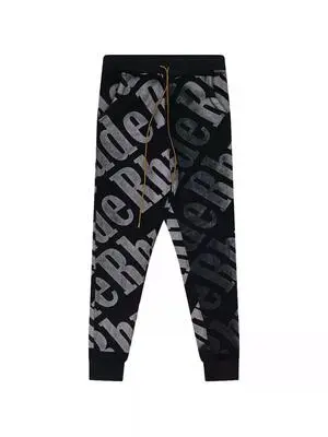 Rhude Logo-print Track Pants - Black
