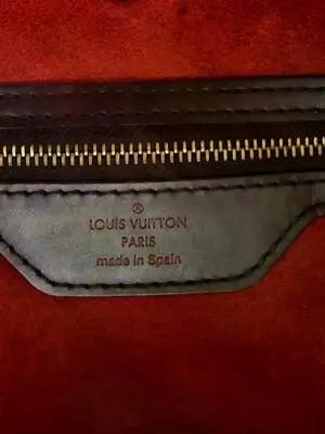 LOUIS VUITTON Hampstead Damier Mm Tote Bag - Brown