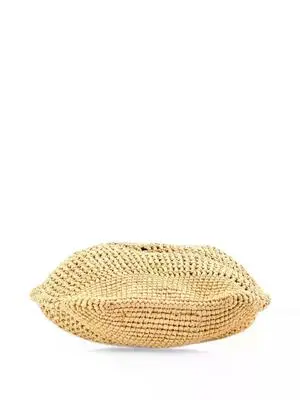 Prada Raffia Small Bucket Bag