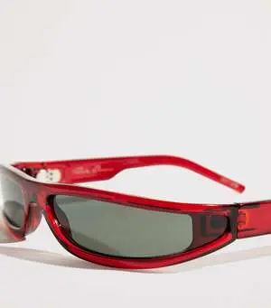 Rick Owens Fog Rectangular Sunglasses