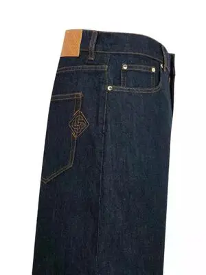 Casablanca Raw Denim Shorts