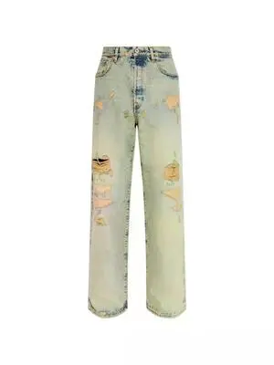 Kenzo Ankle Length Jeans For Men