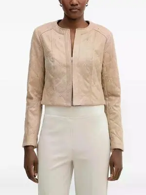 Joseph Ribkoff Quilted Stud-embellished Jacket