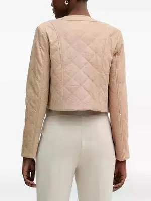 Joseph Ribkoff Quilted Stud-embellished Jacket