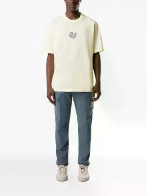 Stone Island Logo-print T-shirt - Neutrals
