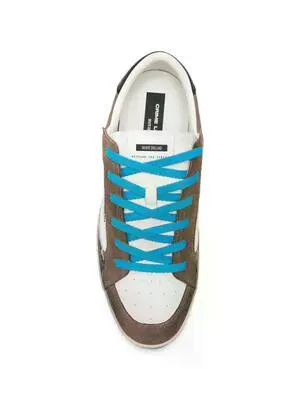 CRIME LONDON Sk8 Deluxe Panelled Sneakers