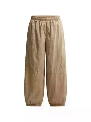 Nike Mesh Panel Wide Leg Track Pants - Neutrals