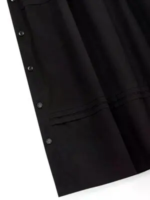 STUDIO TOMBOY Button-detail Tiered Midi Dress