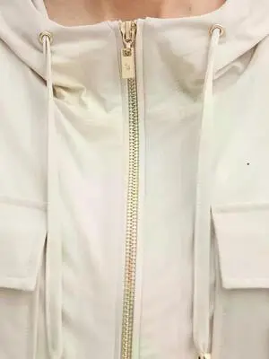 Joseph Ribkoff Hooded Zip-up Jacket With Flap Pockets