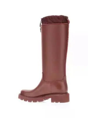 Moncler Knee-high Rain Boots - Red