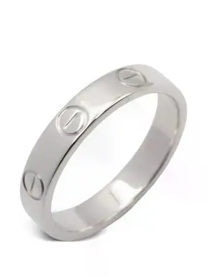 Cartier 18k White Gold Mini Love Ring