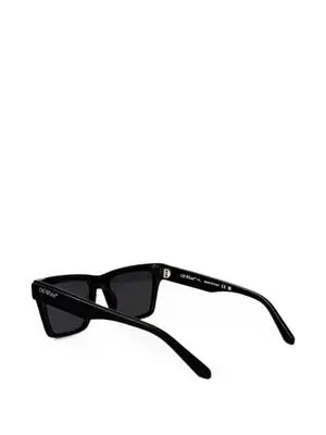 Off-White Virginia Square Frame Sunglasses - Black