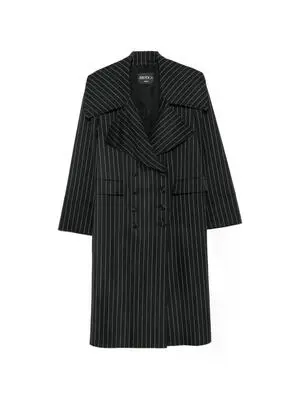 DONDUP Pinstripe Double-breasted Coat