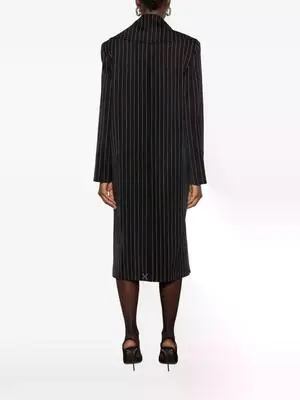 DONDUP Pinstripe Double-breasted Coat