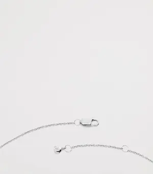 Monica Vinader Sterling Libra Zodiac Pendant Necklace - Silver