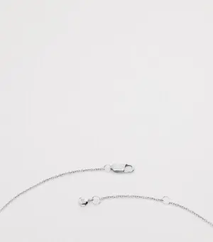 Monica Vinader Sterling Aquarius Zodiac Necklace - Silver