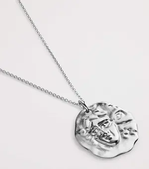 Monica Vinader Sterling Gemini Zodiac Pendant Necklace - Silver