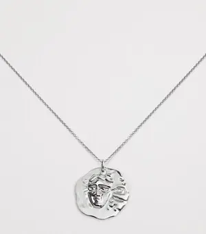 Monica Vinader Sterling Gemini Zodiac Pendant Necklace - Silver