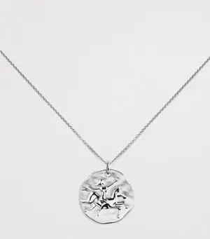 Monica Vinader Sterling Sagittarius Zodiac Pendant Necklace - Silver
