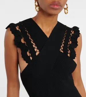 Ulla Johnson Fiora Ribbed-knit Midi Dress