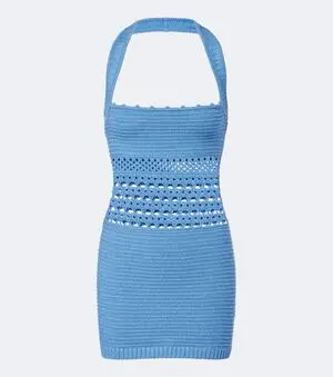 Retrofete Ronni Crochet Minidress