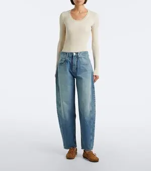 Isabel Marant Étoile Oriane Barrel-leg Jeans