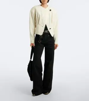 Isabel Marant Étoile Lemony Wide-leg Jeans - Black