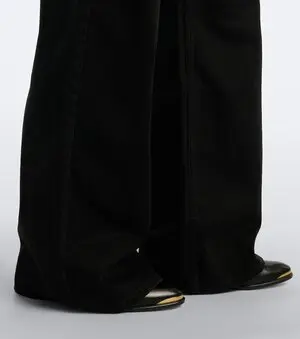 Isabel Marant Étoile Lemony Wide-leg Jeans - Black