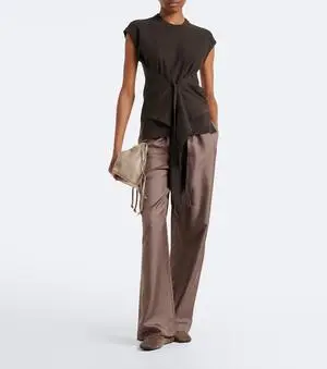 A.emery Tobey Leather Clutch