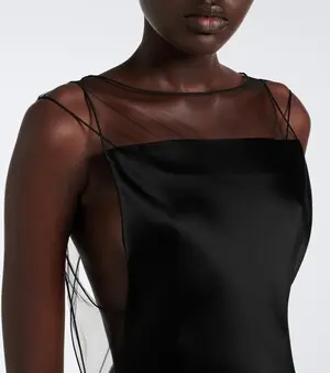 MAISON MARGIELA Satin Gown