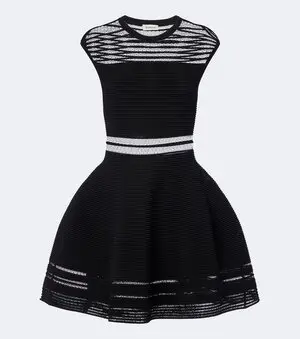 Simkhai Esri Knitted Mini Dress - Black