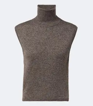 Magda Butrym Wool Turtleneck Sweater - Brown