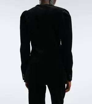 Isabel Marant Étoile Fereole Cotton Velvet Blazer