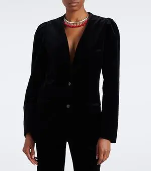 Isabel Marant Étoile Fereole Cotton Velvet Blazer