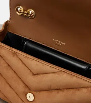 Saint Laurent Loulou Small Matelassé Shoulder Bag