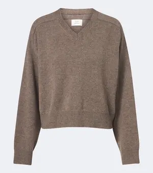 Loulou De Saison Anzor Cropped Cashmere Sweater