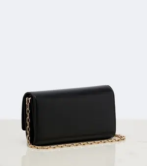 CHRISTIAN LOUBOUTIN Bettina Leather Wallet On Chain