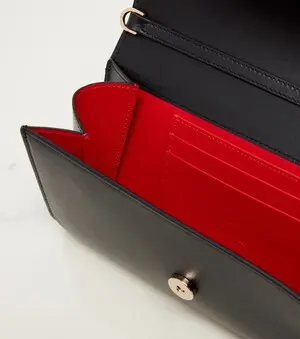 CHRISTIAN LOUBOUTIN Bettina Leather Wallet On Chain