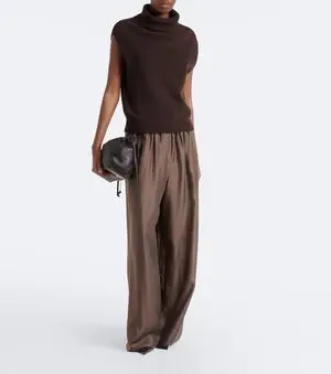 A.emery Tobey Leather Clutch