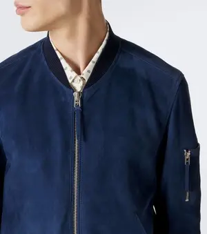 TOM FORD Suede Bomber Jacket
