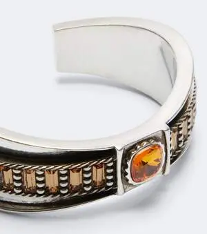 Isabel Marant Étoile Embellished Cuff Bracelet With Glass