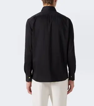 Kiton Cotton Poplin Polo Top