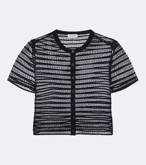 Simkhai Holli Lace Cardigan - Black